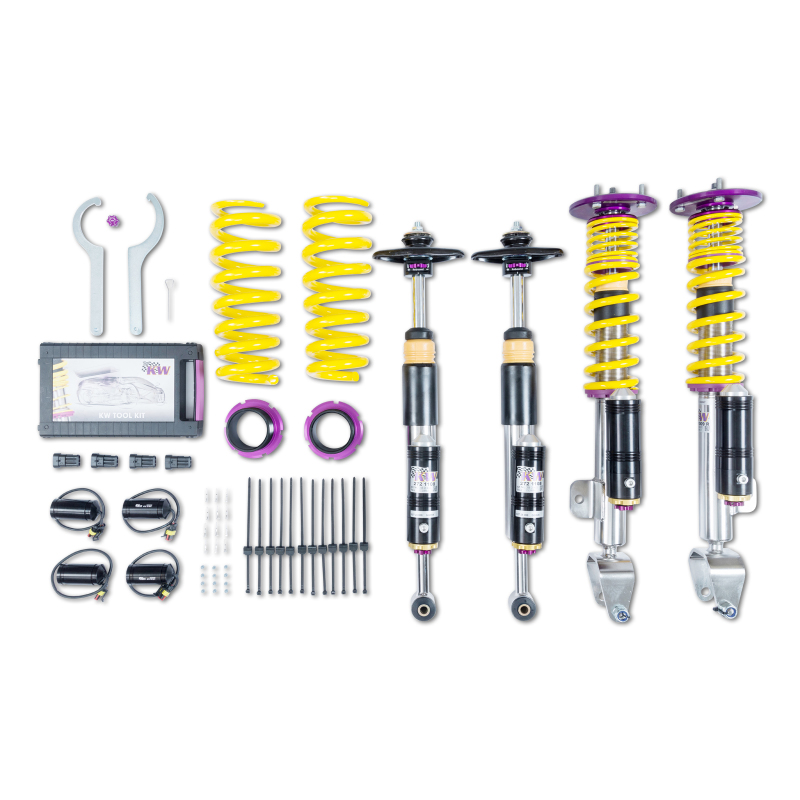KW Adjustable Coilovers with Rebound and Low & High-speed Compression ...
