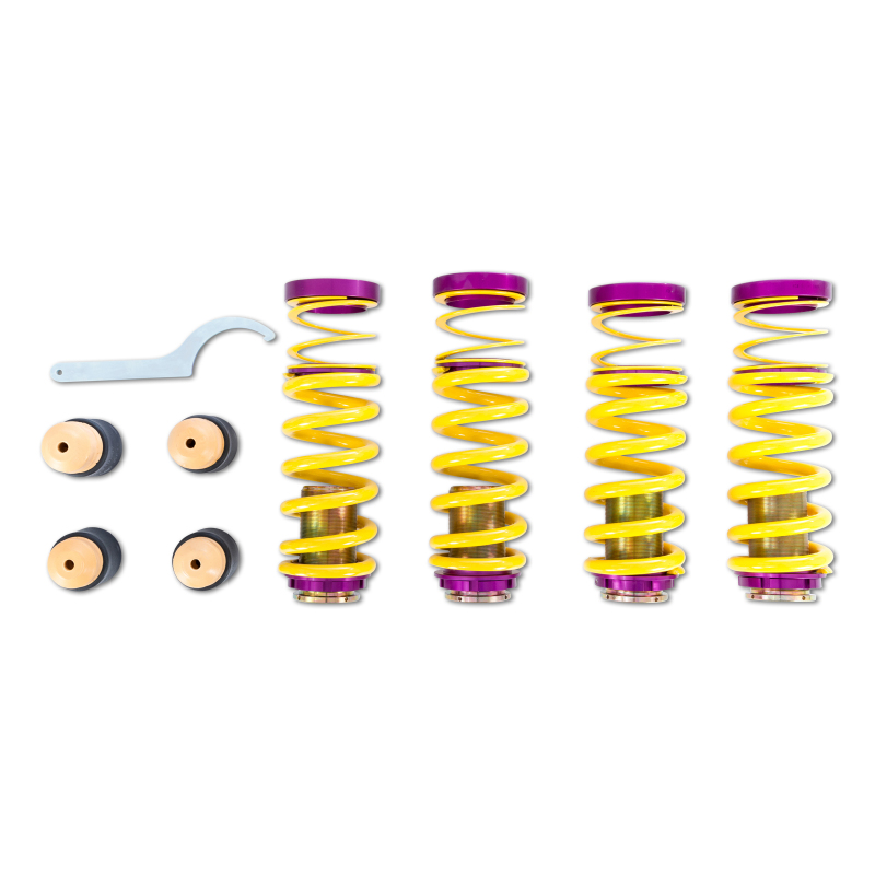 KW H.A.S. Jaguar F-Type (QQ6) Height Adjustable Lowering Spring Sleeve ...