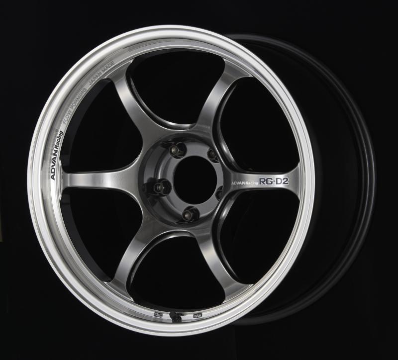 Advan RG-D2 18×9.5 +22 5-120 Machining & Racing Hyper Black Wheel ...