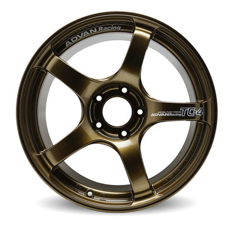 Advan TC4 15×8.0 +28 4-100 Umber Bronze Metallic Wheel (No Ring ...