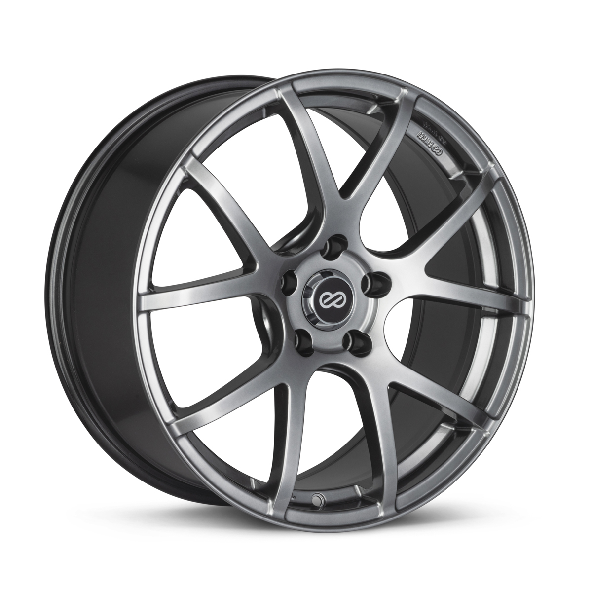 Enkei M52 18×8 32mm Offset 5×120 Bolt Pattern 72.6mm Bore Dia Hyper ...