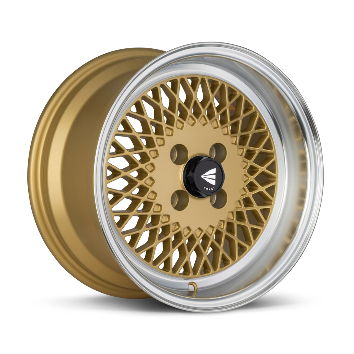 Enkei92 Classic Line 15x7 38mm Offset 4x114.3 Bolt Pattern Gold Wheel ...