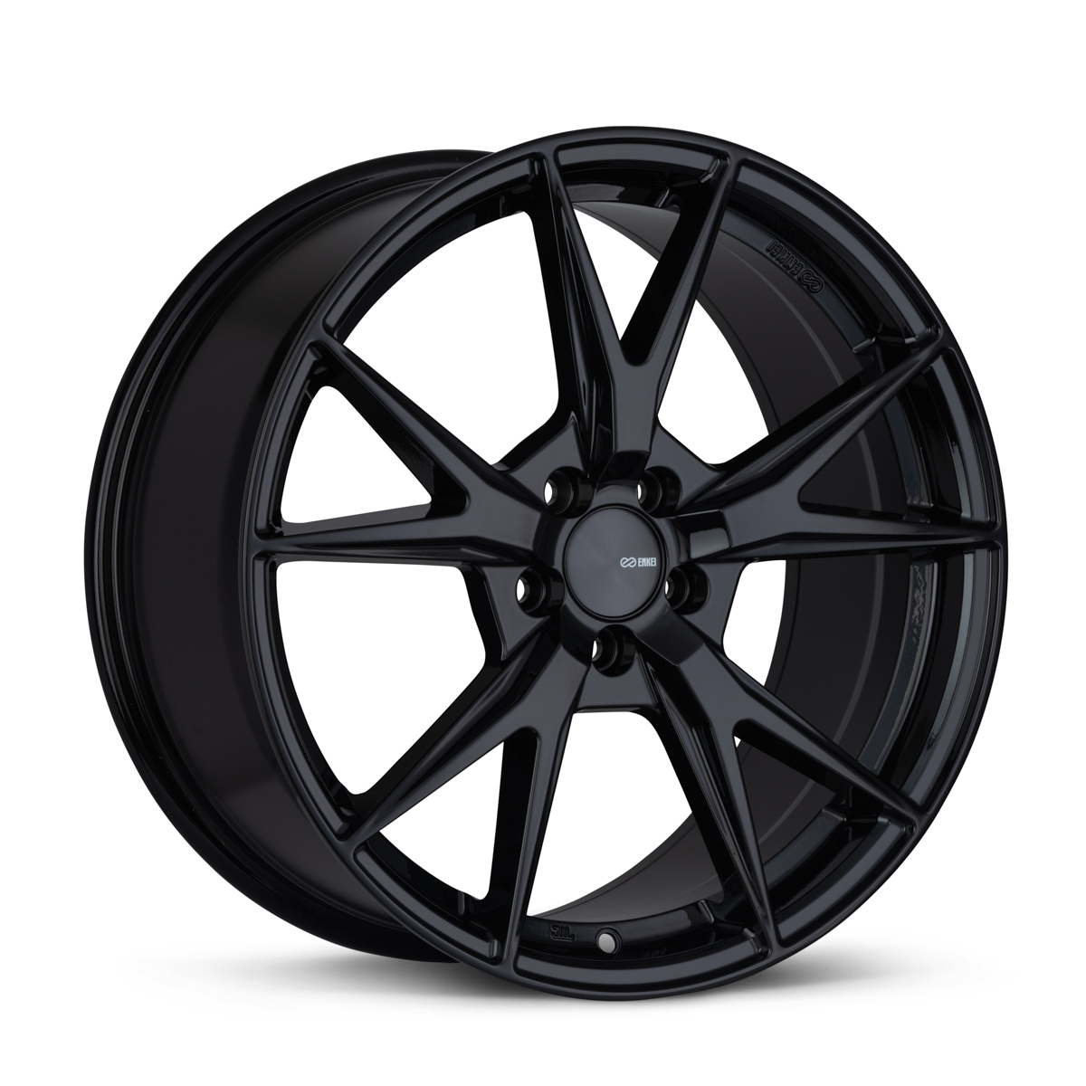 Enkei Phoenix 18×8 35mm Offset 5×120 72.6mm Bore Gloss Black Wheel ...
