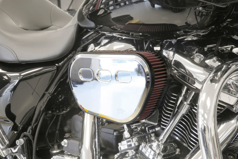 K&N Engineering K&N Street Metal Intake System – Big 8 Chrome Intake ...