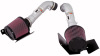 K&N Engineering K&N 07-08 350z Dual Silver Typhoon Short Ram Intake ...