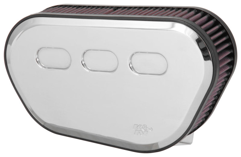 K&N Engineering K&N Street Metal Intake System – Big 8 Chrome Intake ...