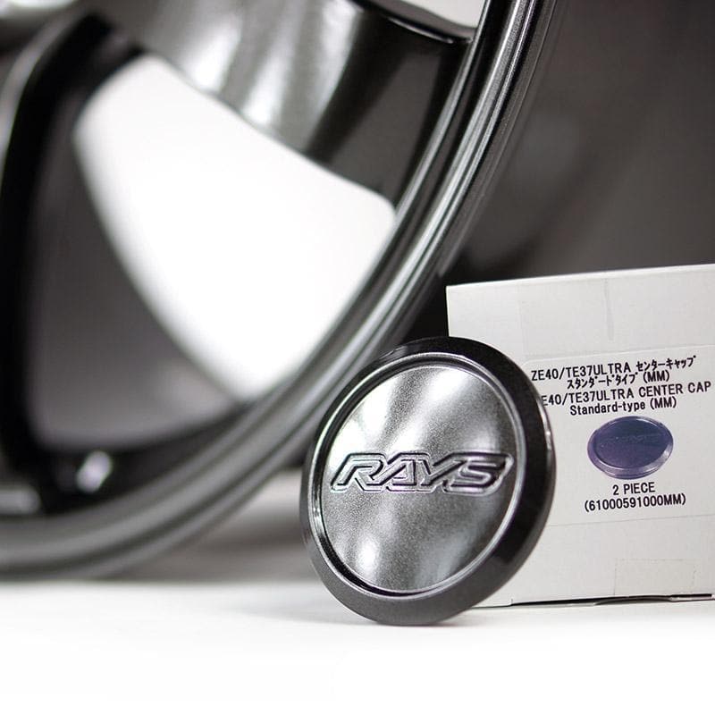 Rays ZE40|TE37 Diamond Silver Standard Center Cap