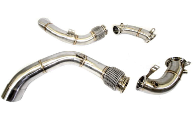 BMW F90 M5 / M8 Free Flow Race Front Pipes BMW.F90.M5.FF.BR | MartiniWorks
