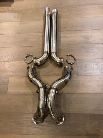 Mercedes AMG GT Free Flow Front Pipes MER.AMGGT.FF.PO | MartiniWorks