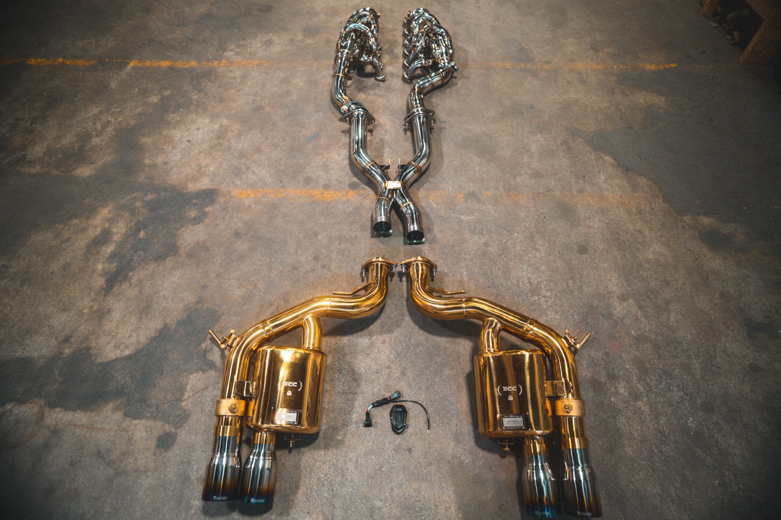 Ferrari 599 RACE F1 Valved Exhaust system – MartiniWorks