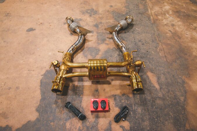 Ferrari 488 GTB Valved Sport Exhaust System FER.488.VSES.AG | MartiniWorks
