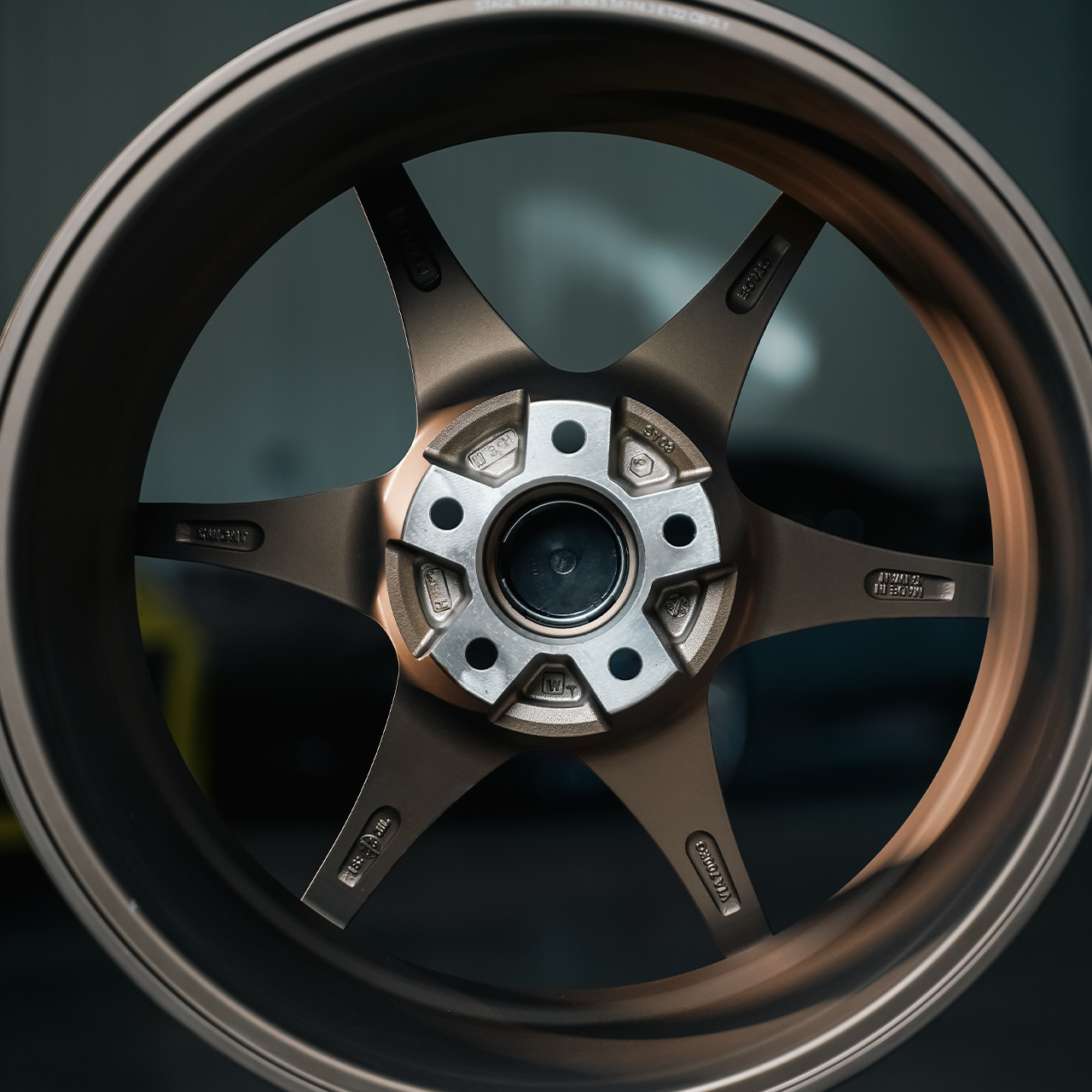 Stage Wheels Knight 17×9 +35mm 5×114.3 CB: 73.1 Color: Matte Bronze ...