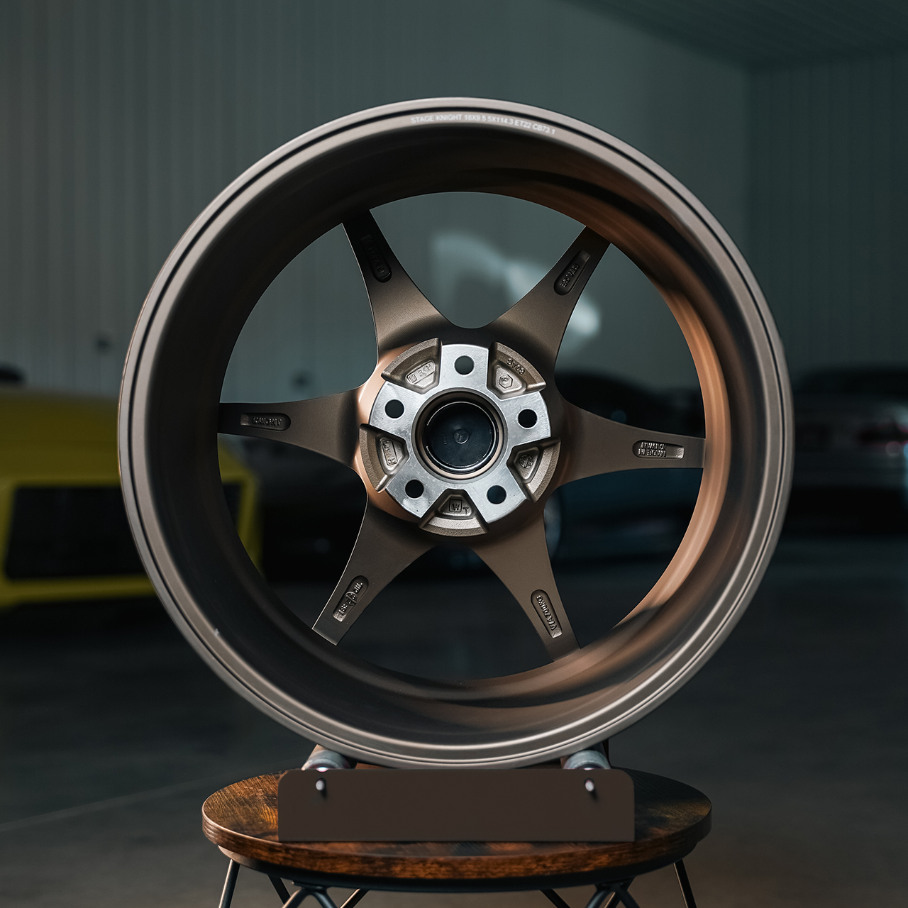 Stage Wheels Knight 17×9 +35mm 5×114.3 CB: 73.1 Color: Matte Bronze ...