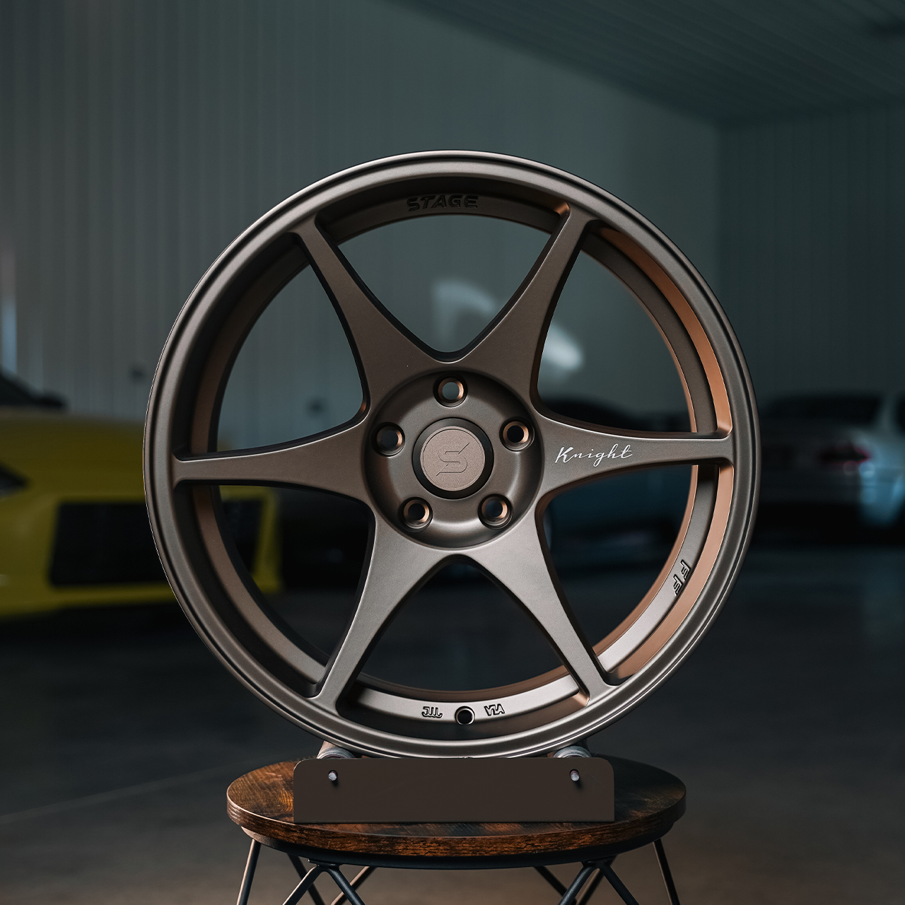 Stage Wheels Knight 17×9 +35mm 5×114.3 CB: 73.1 Color: Matte Bronze ...