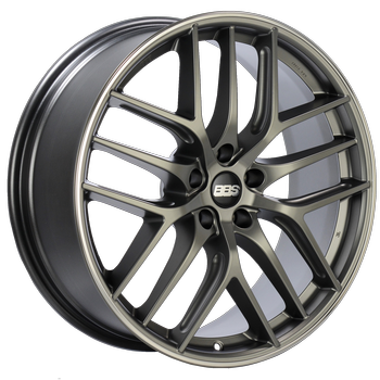 BBS CC-R 19×10 5×120 ET38 Satin Platinum Polished Rim Protector Wheel ...