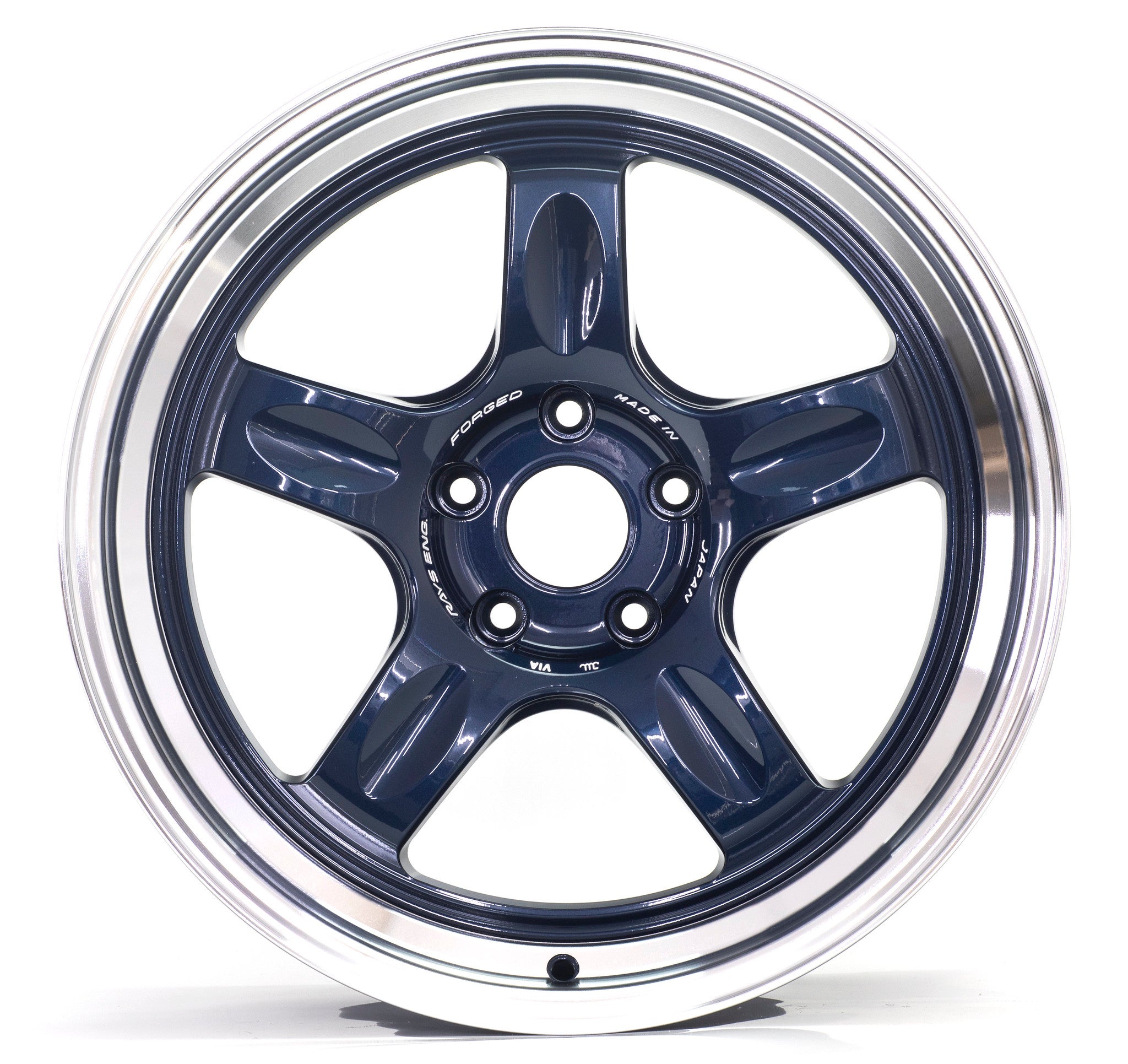 Volk Racing 21C 18x10.5 ET15 5-114.3 MAG BLUE / RIM DC WK2AC15EDF ...