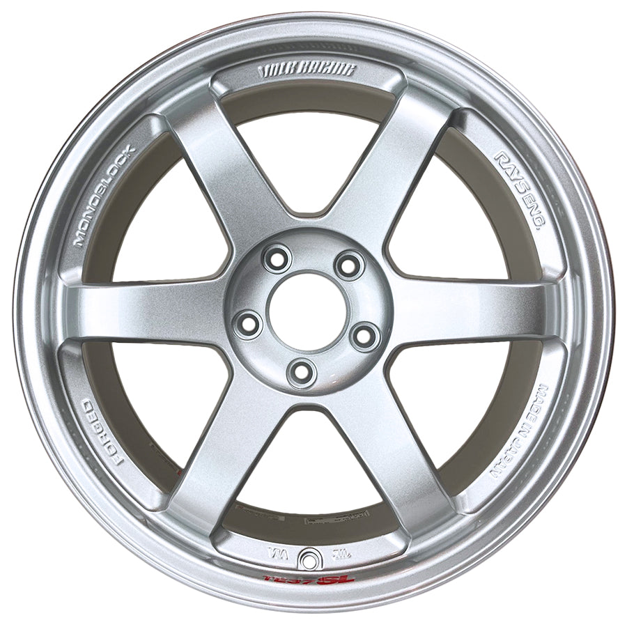 Volk Racing TE37SL 18×10.0 ET40 5-114.3 DIAMOND SILVER WVDY40EPDS ...