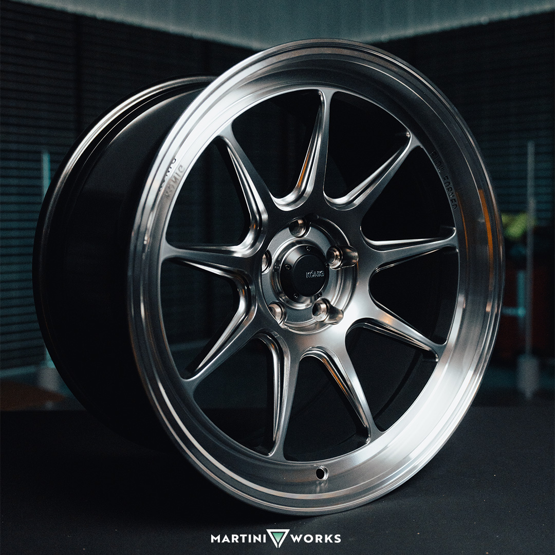 The Konig Countergram: A 9-Spoke Flow Formed Wheel | MartiniWorks