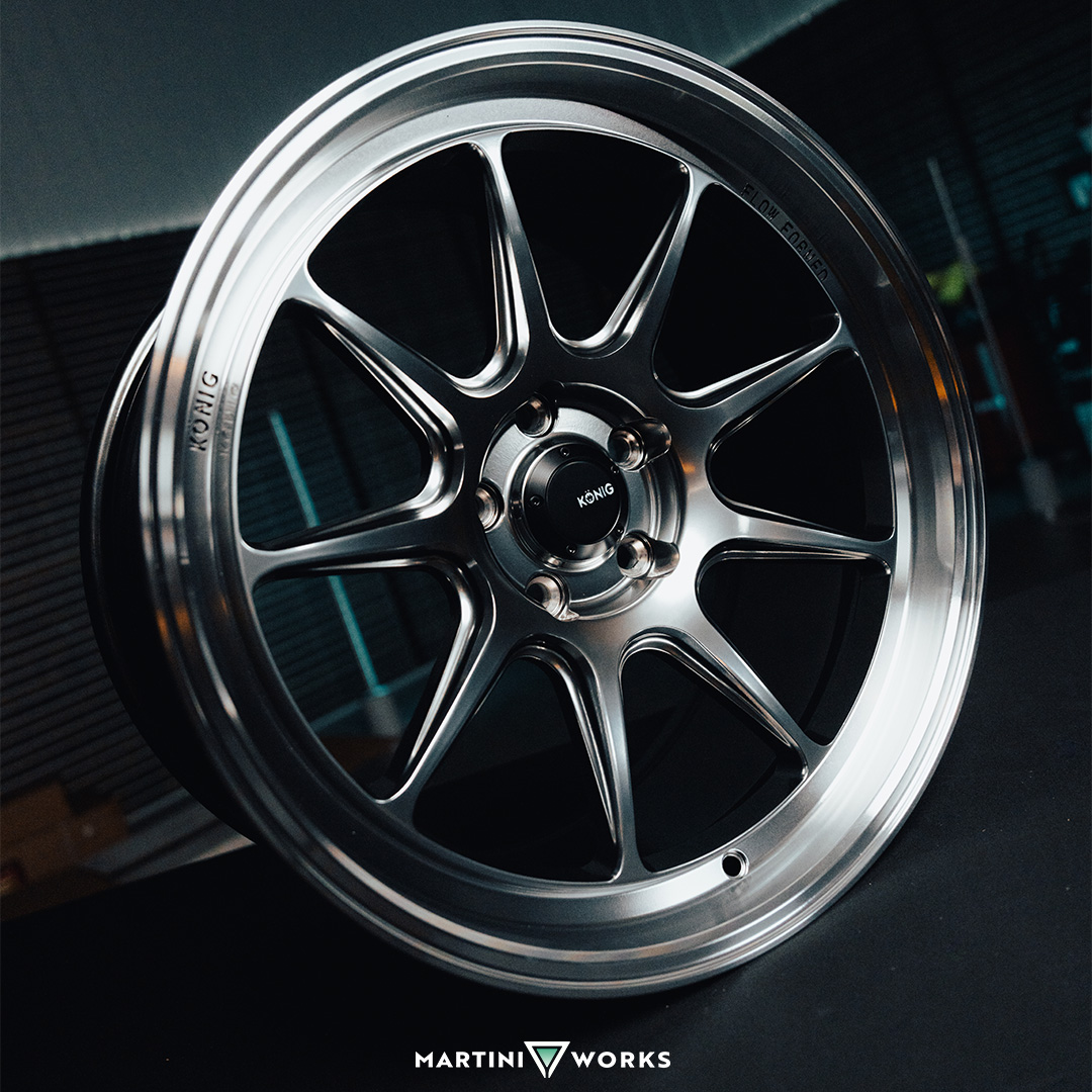 The Konig Countergram: A 9-Spoke Flow Formed Wheel | MartiniWorks