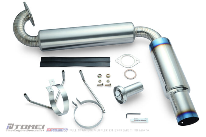 Tomei Expreme Ti Full Titanium Muffler Kit - 99-05 Mazda Miata NB | MartiniWorks
