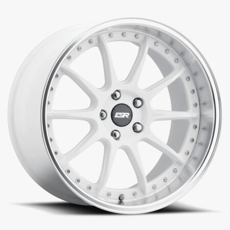 ESR Wheels CS12 18x8.5 +35 5x114.3 Gloss White | MartiniWorks